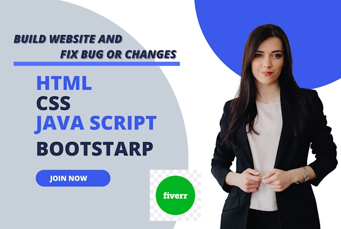 Design a beautiful website for your business with html, css by Tamzidul_islam | Fiverr