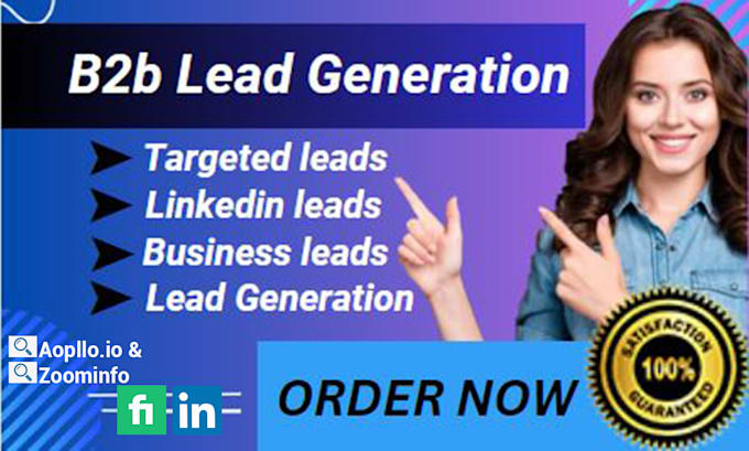 Provide B2b Lead Generation For Any Industry By Graphtry67 Fiverr