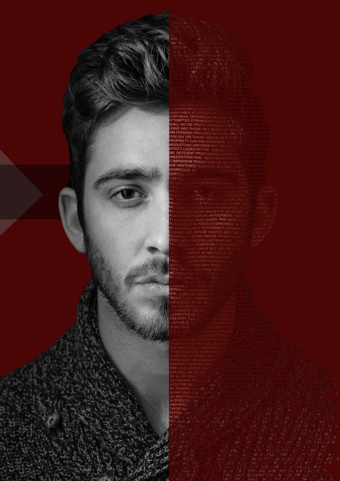 Create text portrait of your image by Graphicvirtuoso | Fiverr Create text portrait of your image by Graphicvirtuoso | Fiverr