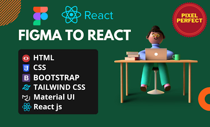 Convert figma design to pixel perfect react website by Hamzah_r | Fiverr Convert figma design to pixel perfect react website by Hamzah_r | Fiverr