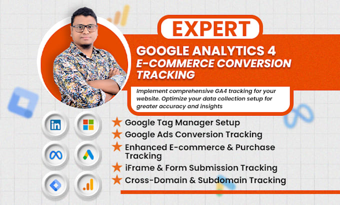 Fix or set meta pixel, ga4 ecommerce tracking, ga4 server side tracking via gtm by Farukur | Fiverr