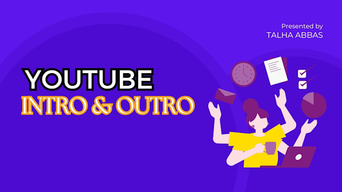 Create 4k sensational logo animation, youtube intro outro or promo video by Talhaabbas901 | Fiverr