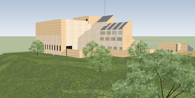 Model and create a render of your house, business, commercial space ...