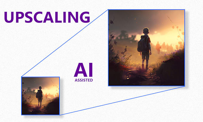 Upscale images using ai to preserve detail by Umairshf | Fiverr