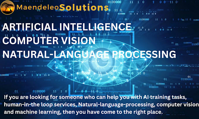 Do machine learning artificial intelligence computer vision data science by Maendeleosln | Fiverr