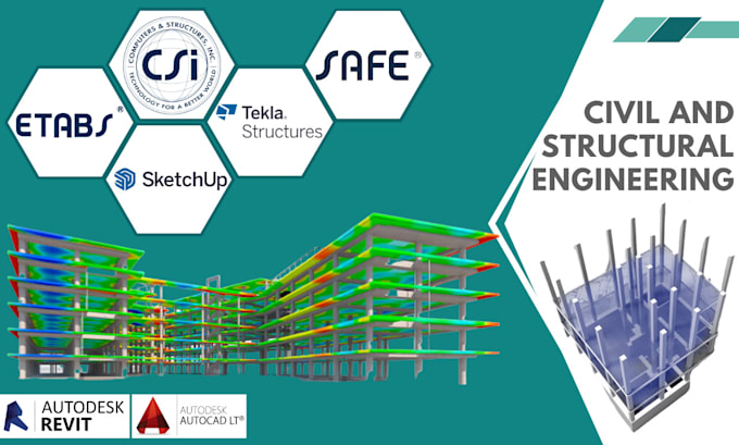 Design steel, timber and concrete structures by Civilengineer56 | Fiverr