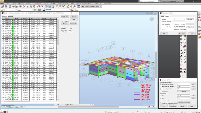 Do any structural analytical rcc steel timber alu model with robot ...