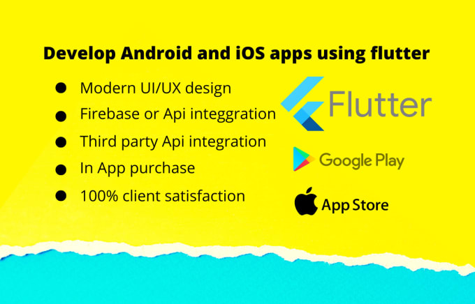 Develop Hybrid Android And Ios Mobile Apps Using Flutter By Arexsofts Inc Fiverr