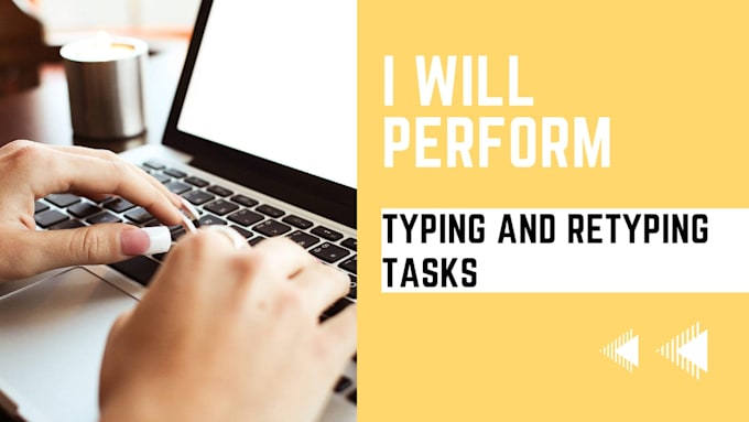 Do typing and re typing and data conversion by Sana_nazeer667 | Fiverr