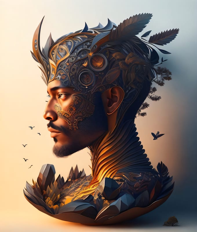 Create your unique art through ai using midjourney by Evorajhonj | Fiverr