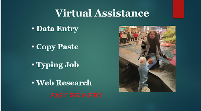 Be your virtual assistant for data entry by Anukriti251 | Fiverr
