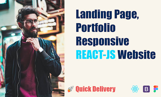 Build a personal resume, portfolio website in react js by ...