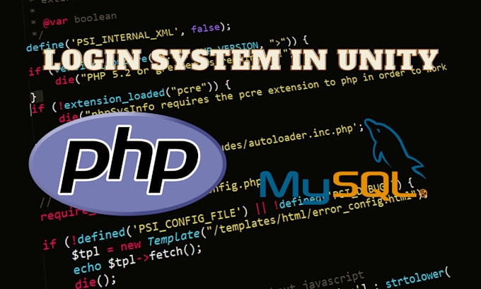 Make Login System With Php And Mysql In Unity By Marsalanrizwan Fiverr 