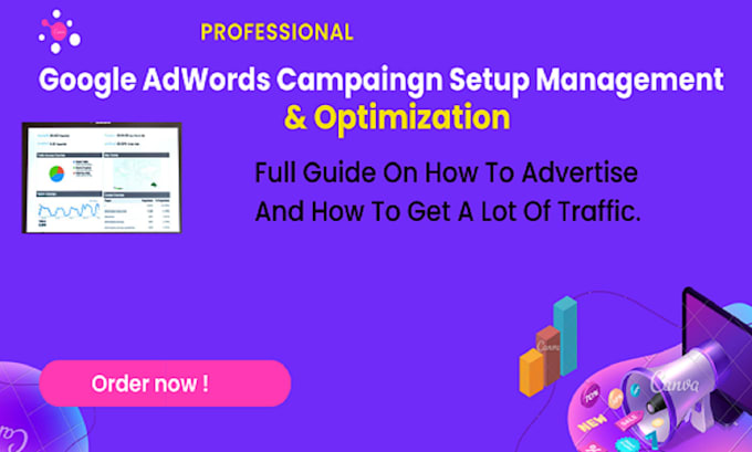 Be setup your google ads adwords ppc campaigns, optimize and manage by Myads_076 | Fiverr