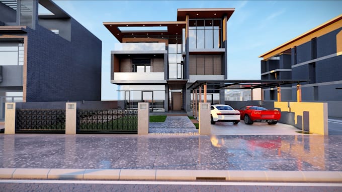 Build sketchup 3d model and renders in lumion by Mahapasha1 | Fiverr