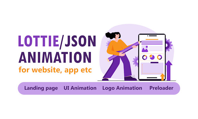 Make An Animated Lottie Json For Your App Or Web By Graphixeexpert Fiverr