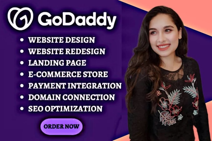 Develop godaddy website design, showit template design, ionos zyro, wix ...