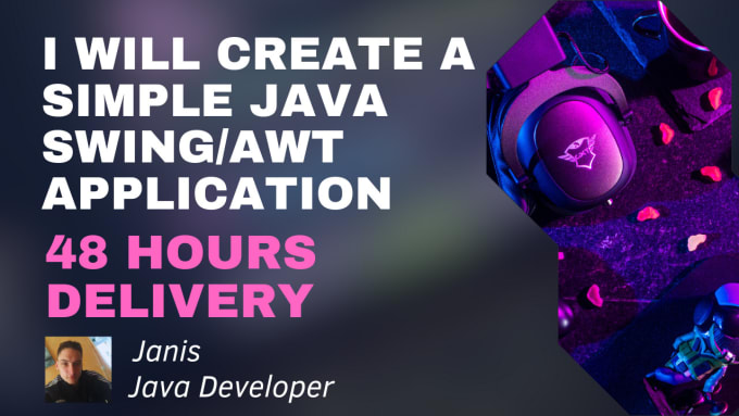 Create A Java Swing Software By Codingjava Fiverr