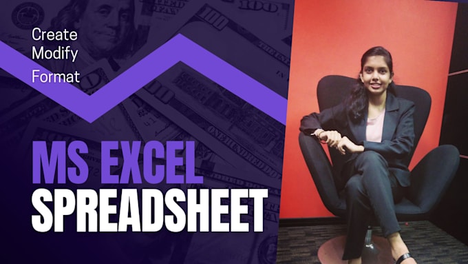 Create, modify, or format your excel and google spreadsheets by Naduni_r | Fiverr