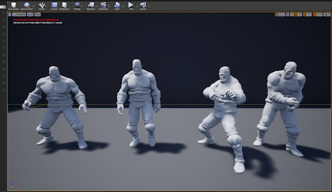 Rig character for game by Axamation | Fiverr