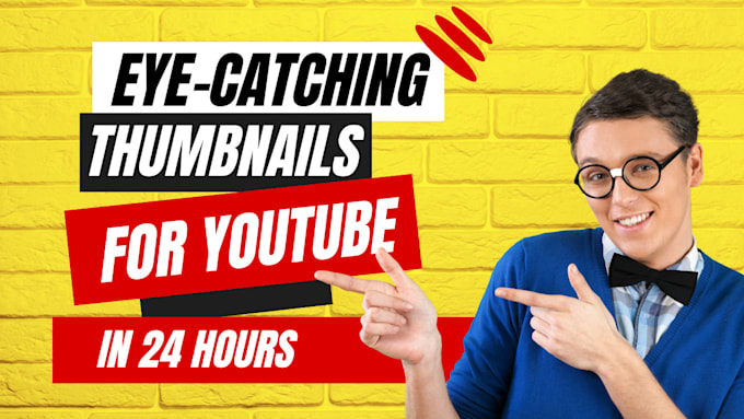 Create a custom attention grabbing youtube thumbnails by Ismaeelamjad | Fiverr
