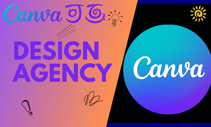 Create awsome custom graphic design using canva design by Umair123z ...