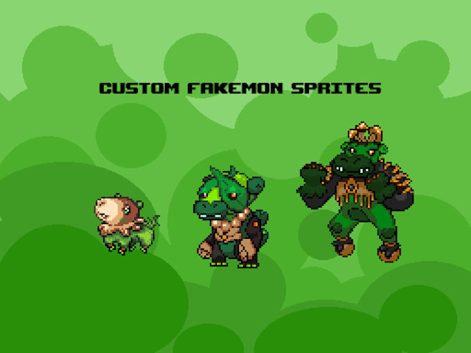 Make custom fakemon or pokémon sprites for your fangame by Nol_graphix ...