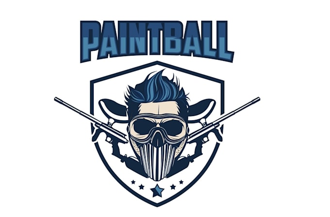 Design a eye catching modern paintball logo by Albina_walker | Fiverr