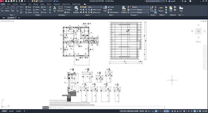 Draw you 2d dwg file of a project by Lkemedia | Fiverr
