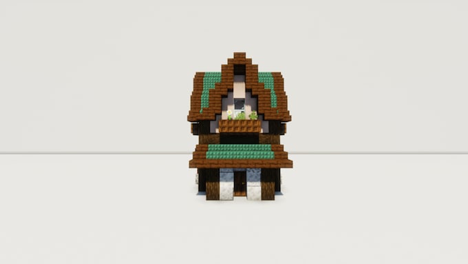 Create beautiful minecraft houses by Sini_minecraft | Fiverr
