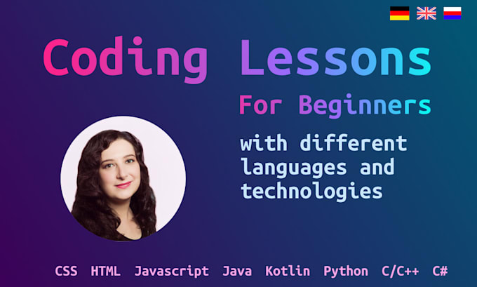Teach you how to code in different languages by Xeniazhur | Fiverr