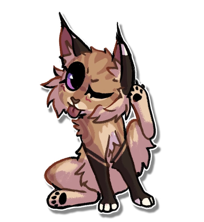 how to draw feral furries