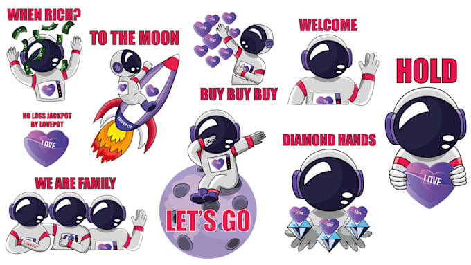 Create telegram stickers for your project by Wardksh | Fiverr