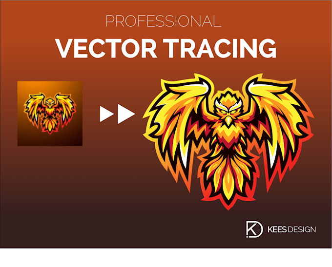 Convert your logo or image into a vector by Cristiankees | Fiverr