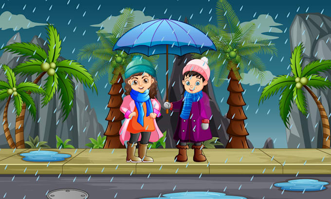 Design children kids story book illustration and ebook cover by Keya ...