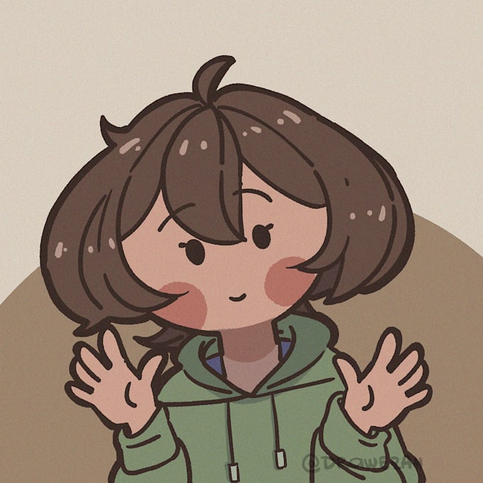 Create cute pfp icons for social media by Drawezah | Fiverr