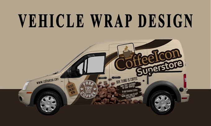 Do awesome car, van, vehicle wrap design or vehicle sticker by ...