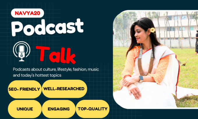 Write engaging podcast scripts and show notes by Vfacto | Fiverr Write engaging podcast scripts and show notes by Vfacto | Fiverr