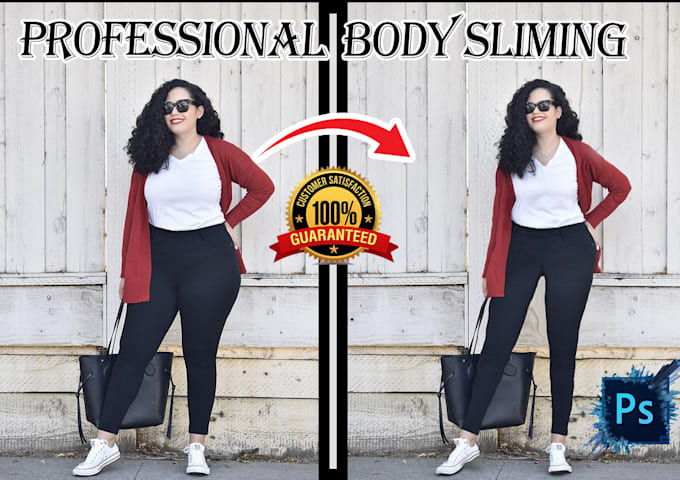 Do body slimming body reshaping, face swap and head change in photoshop ...