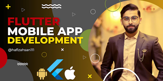 Develop mobile app using flutter for both android and ios by Hafizahsan111 | Fiverr