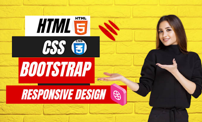 Create A User Friendly Website Using Html Css Bootstrap By Mrdilawar4 Fiverr