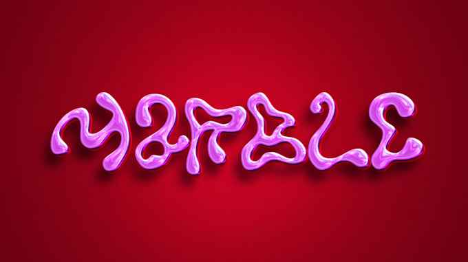 Create 3d logo typography by Ukyhapsarii | Fiverr