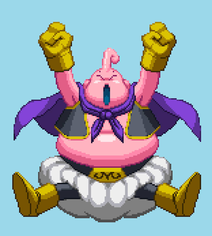 Make a full body pixel art from the character you want by Weebtgr | Fiverr