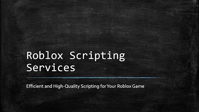 Script Anything For Your Roblox Game By Rocoko Fiverr 
