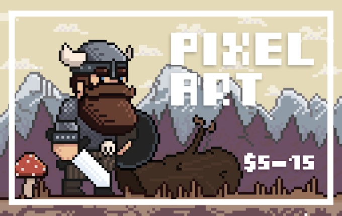 Design a 2d pixel art character for your game by Michaelfate_art | Fiverr