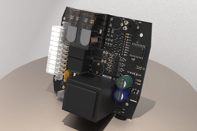 Do rendering your circuit board pcb by Serdarsk | Fiverr