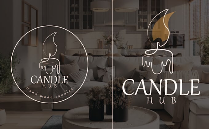 Do minimalist creative and trendy simple line art logo design for your ...