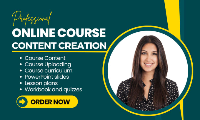 Create online course content, ecourse, video course, workbook, coaching ... Create online course content, ecourse, video course, workbook, coaching ...