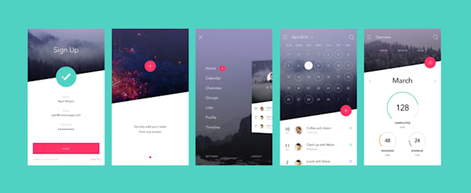 Do Ui Ux Design Dashboard Mobile App Ui Ux Design By Alexsamwell145 7428