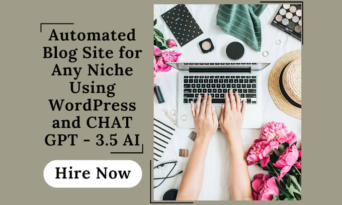 Design an automated blog site using wordpress and chat gpt 3 ai by Aiwebdesign | Fiverr